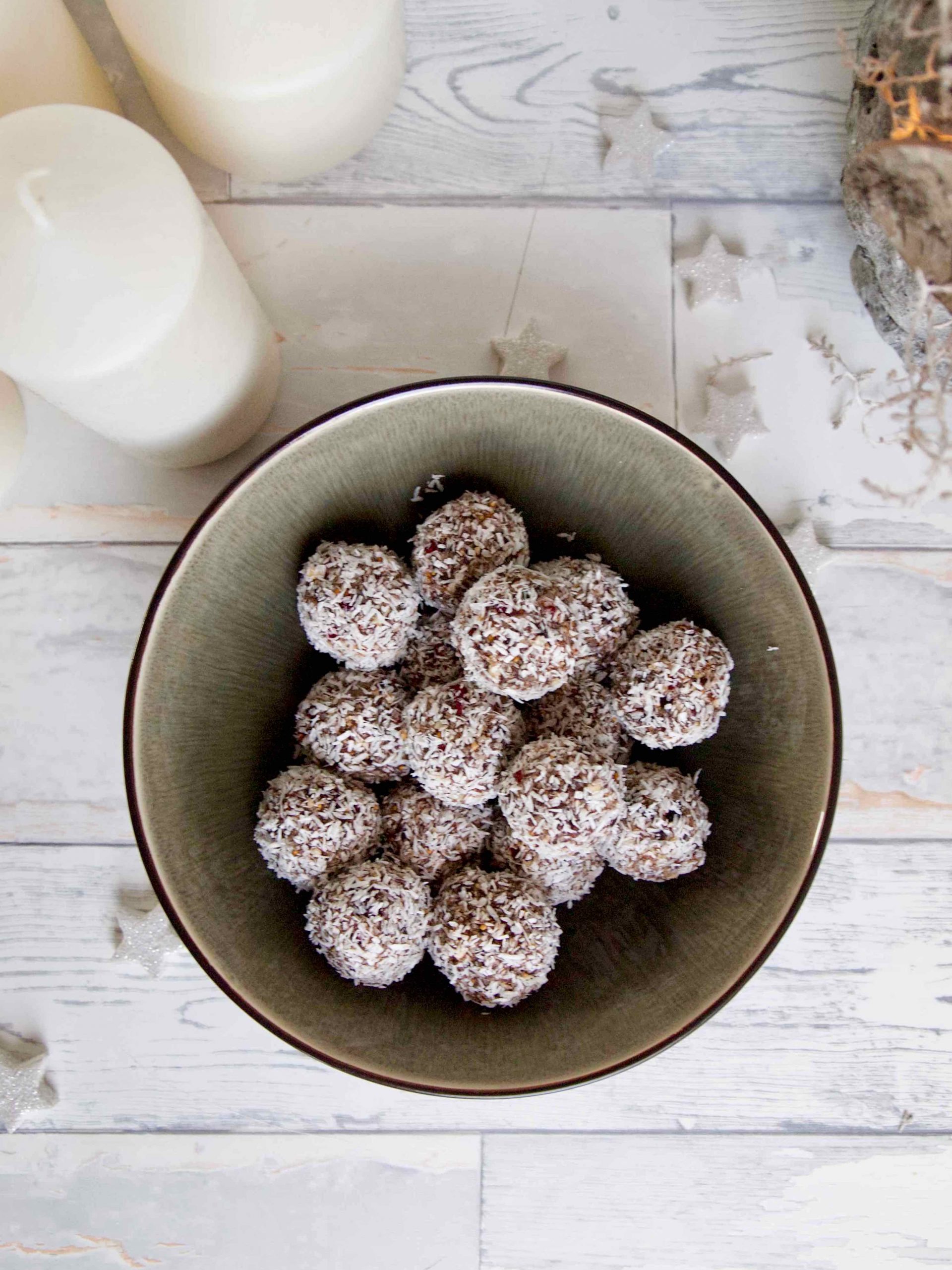 Cashew-Feigen-Konfekt - Gesunde Weihnachtsnaschereien